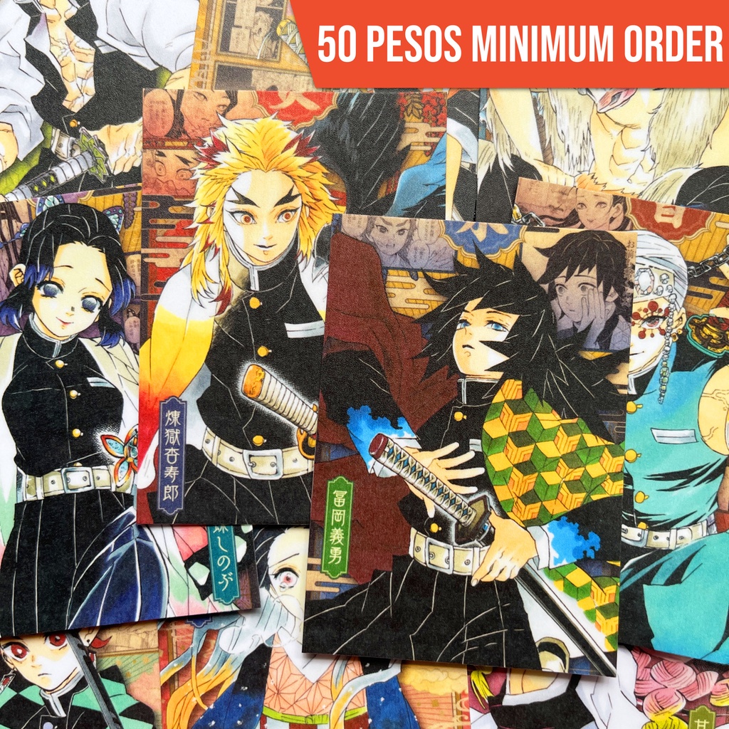 Kimetsu no Yaiba / Demon Slayer Anime Themed Merch (Photocards, Art ...