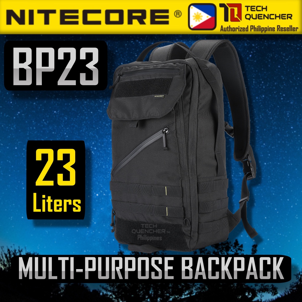 Nitecore BP23 Backpack 23L - Commuter Travel Water Resistant Backpack ...