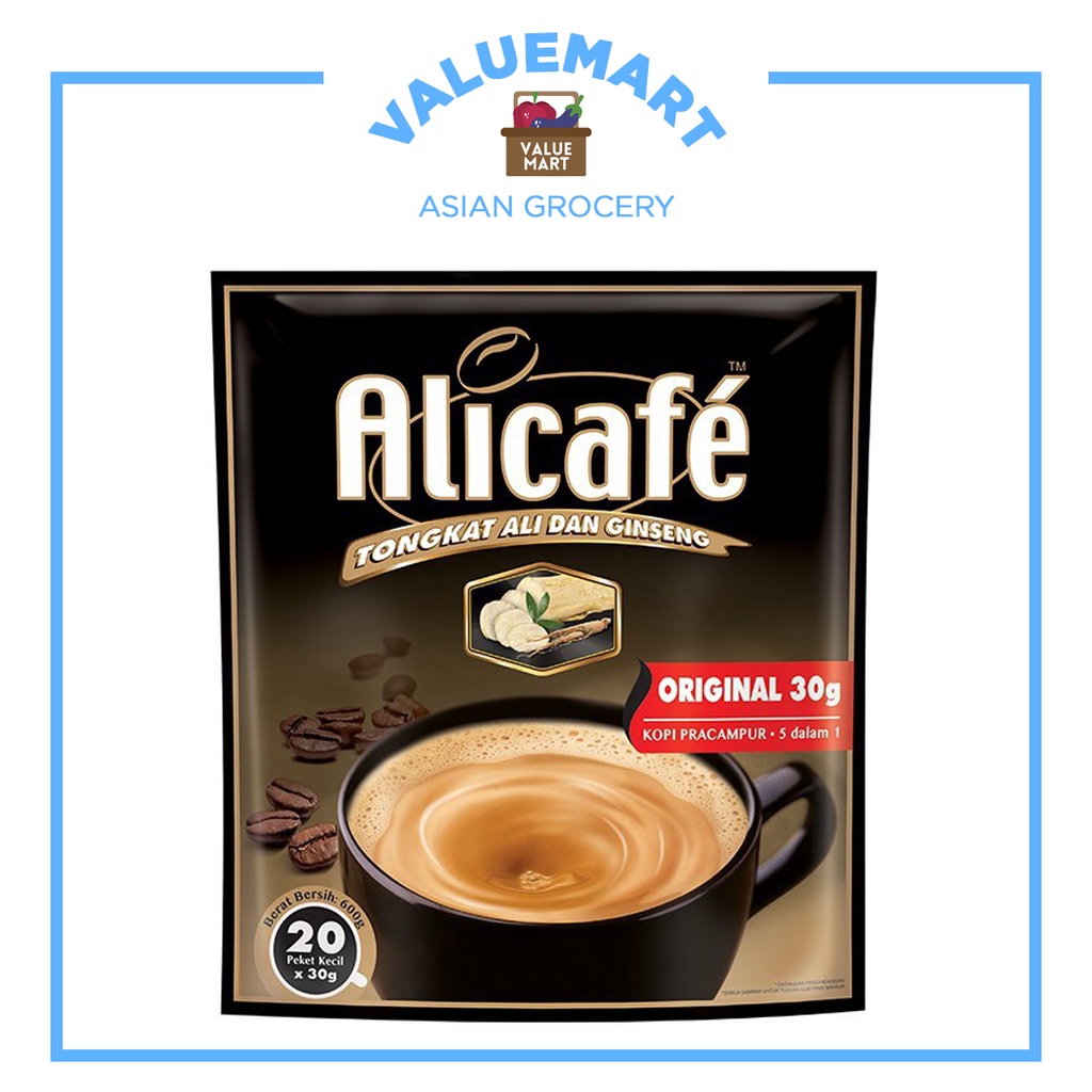 Alicafe Alitea City Cafe Original Malaysian Instant White Coffee Mix ...