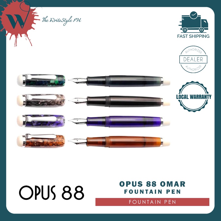 Opus 88 Omar Fountain Pen | Shopee Philippines