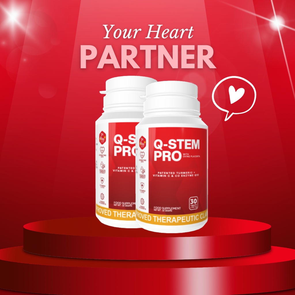 DR. VITA Q-STEM PRO WITH SHEEP PLACENTA POWDER STEM CELLS COQ10 CARDIO ...
