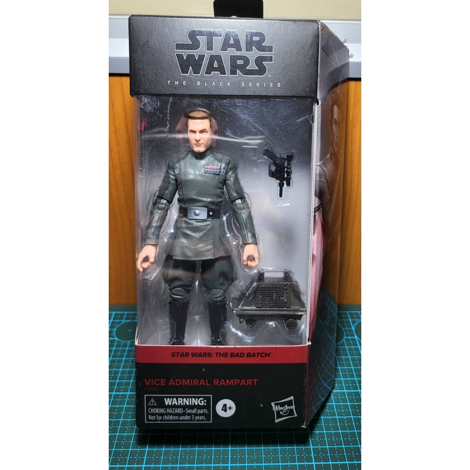 Star Wars TBS 6" Vice Admiral Rampart (SW The Black Series The Bad Batch) | Shopee Philippines