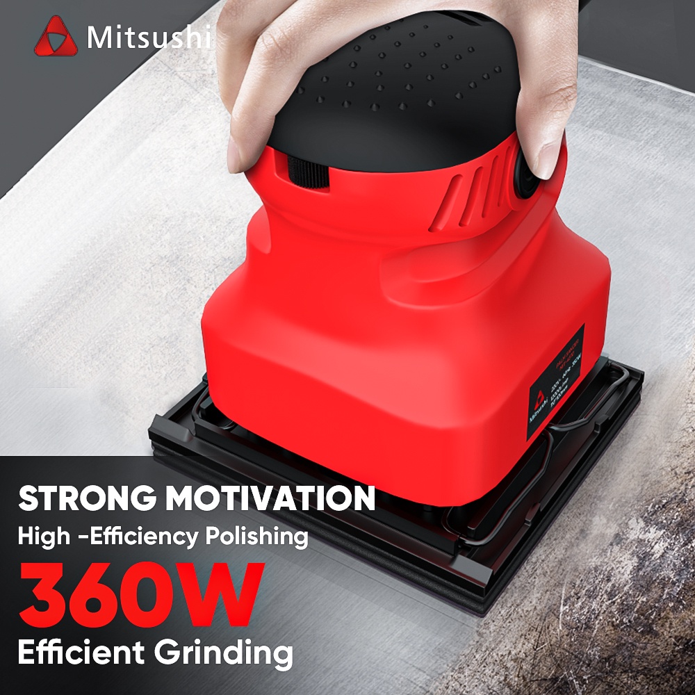 Mitsushi 360W Palm Sanding Machine Power Tools | Shopee Philippines