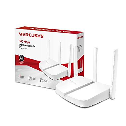 Mercusys Mw305R 300Mbps Wireless N Router With 3 5Dbi Antennas | Shopee ...