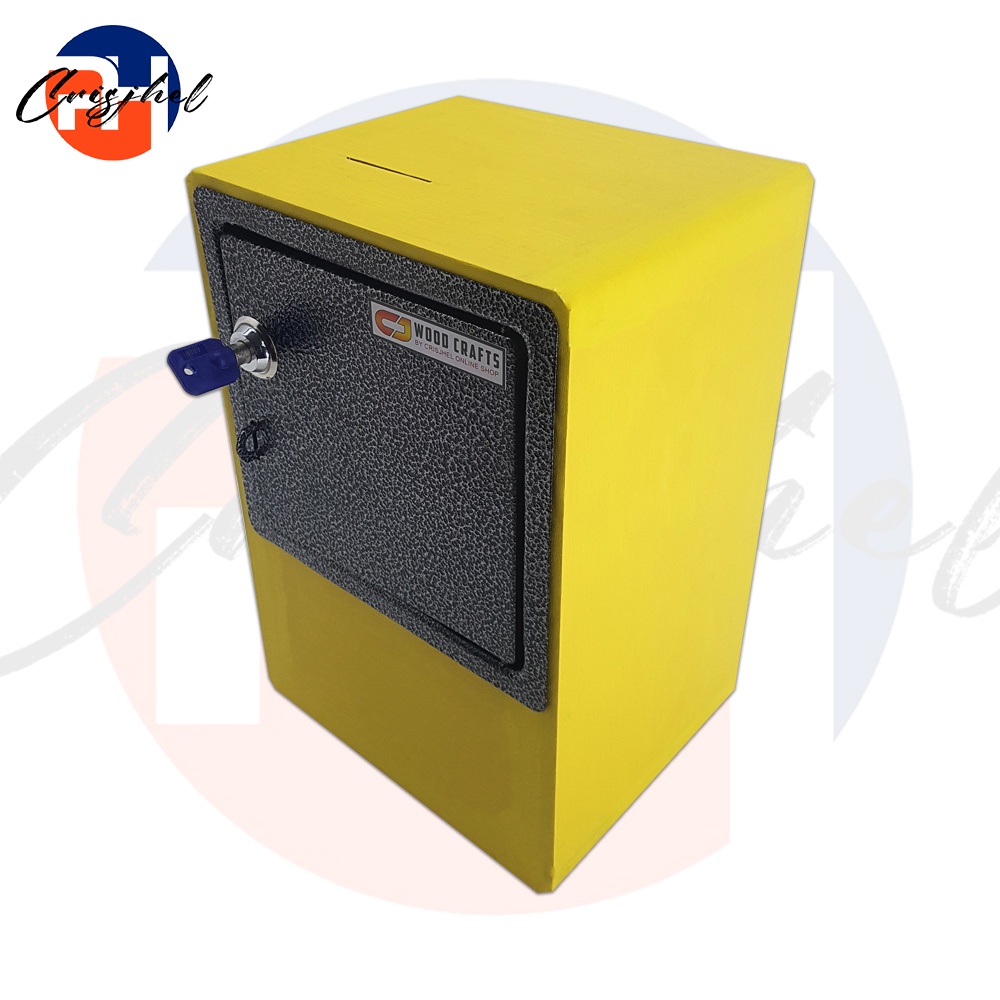 BIG-YELLOW Multipurpose Alkansya Vault & Safety Box (Direct ...