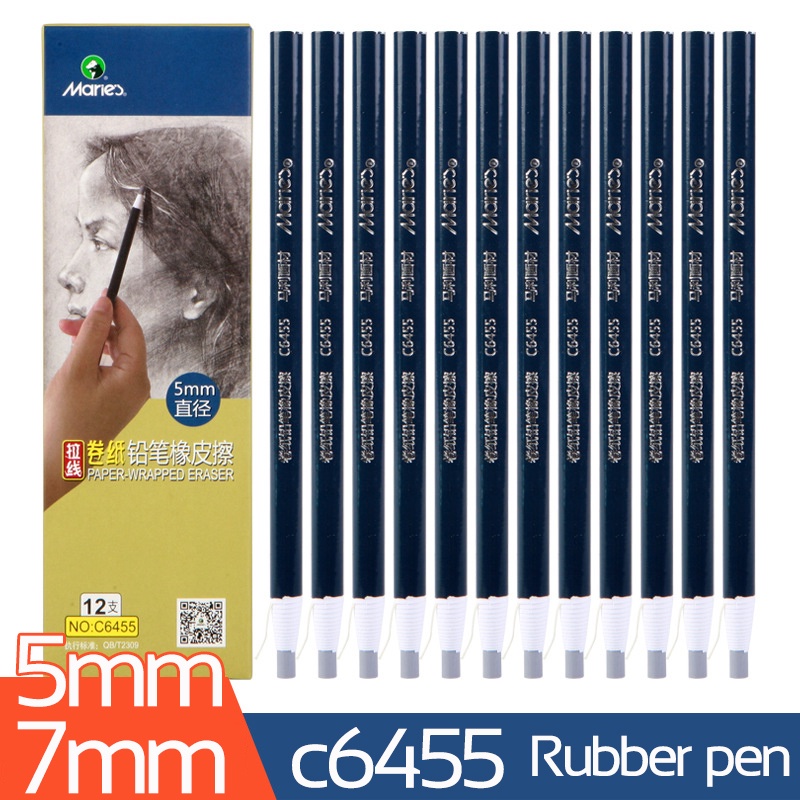 Marley Roll Paper Eraser Pen Highlight Not Easy To Dirty Professional ...