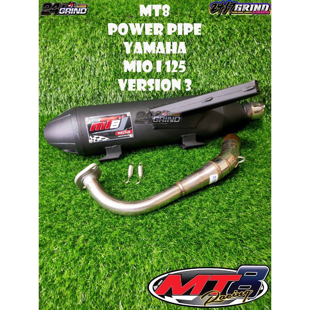 MT8 POWER PIPE YAMAHA MIO I 125 / MIO SOUL I GT 125 VERSION 3 THAILAND ...