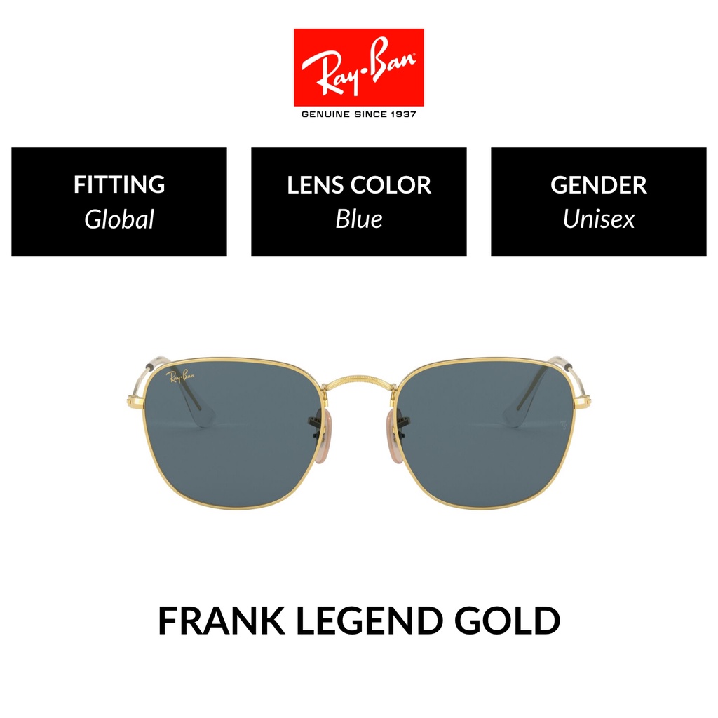 Ray-Ban Frank - RB3857 9196R5 - Sunglasses | Shopee Philippines
