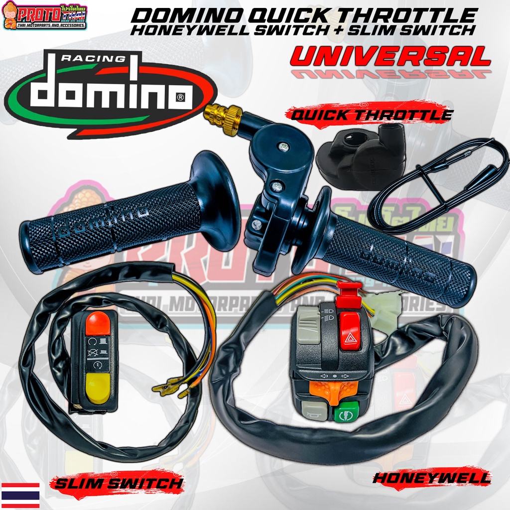 DOMINO QUICK THROTTLE + HONEYWELL SWITCH + SLIM SWITCH UNIVERSAL ...