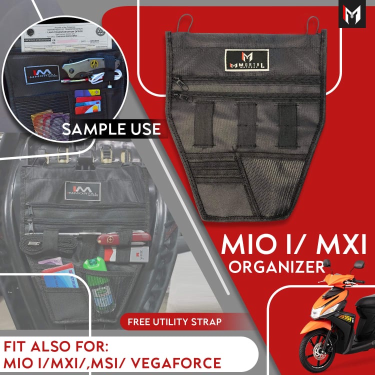 (DIY)Yamaha Mio Soul i115/125 Immortal Underseat Organizer | Shopee ...