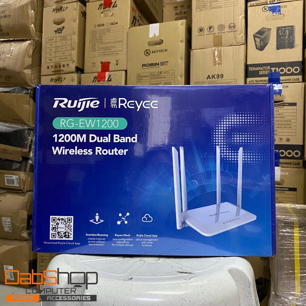 RUIJIE/REYEE RG EW1200 1200M DUAL BAND WIRELESS ROUTER | Shopee Philippines
