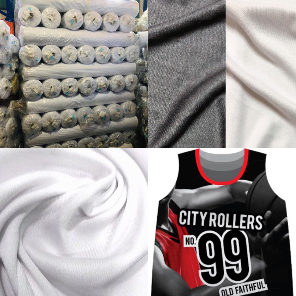 180-200 GSM WHITE FABRIC QUIANA/POLYDEX - (Jersey/Polo/Uniforms/Tshirt ...