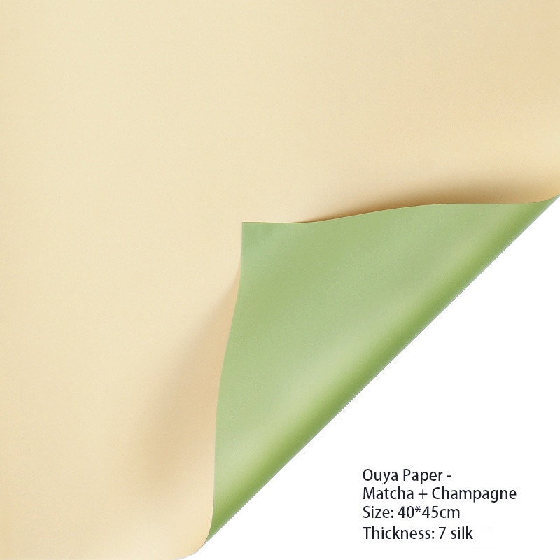 20 pcs Two-Sided Colored Flower Wrappers 40*45cm Gift Wrapping Paper ...