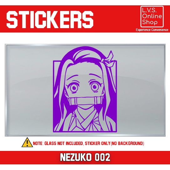 Nezuko Kamado 002 - For Laptop Motorcycle Car Motor Tumbler - Anime ...