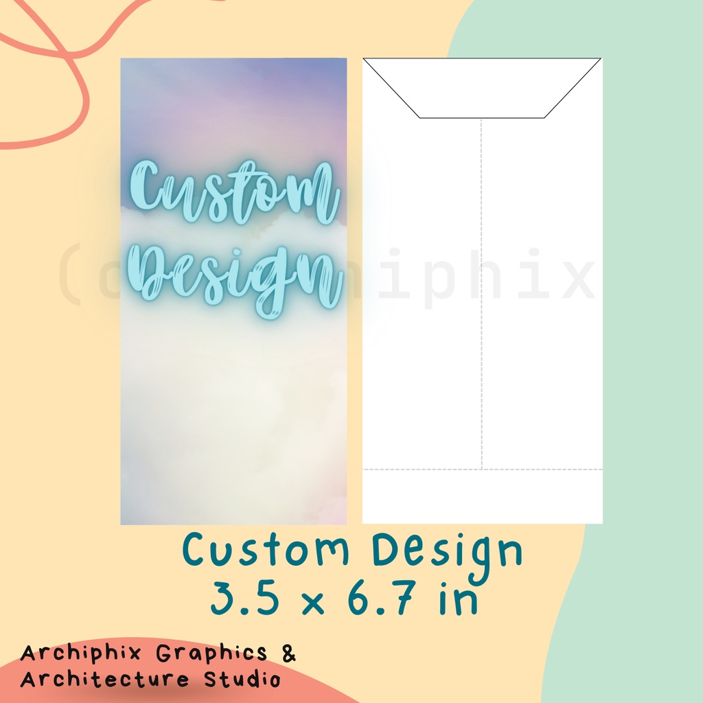 Customized or Your Own Design Money Envelope Gift Angpao by Archiphix ...