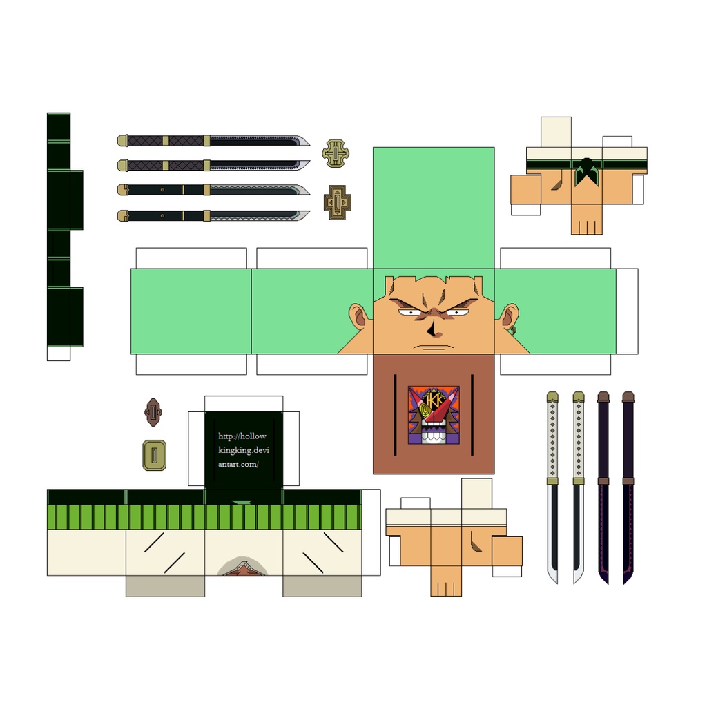 Zoro One Piece Origami | Shopee Philippines