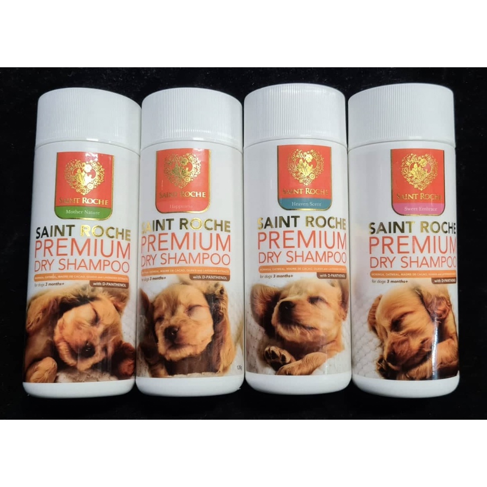 Saint Roche Premium Dry Dog Shampoo 128g | Shopee Philippines