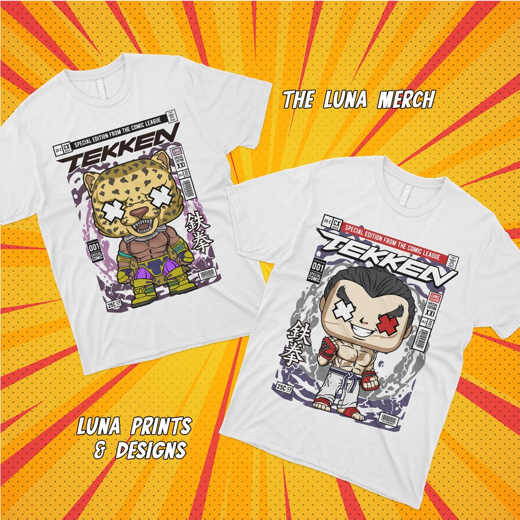 Pop Art - Tekken - Kazuya Mishima, King - Funko pop Chibi Shirt - The ...