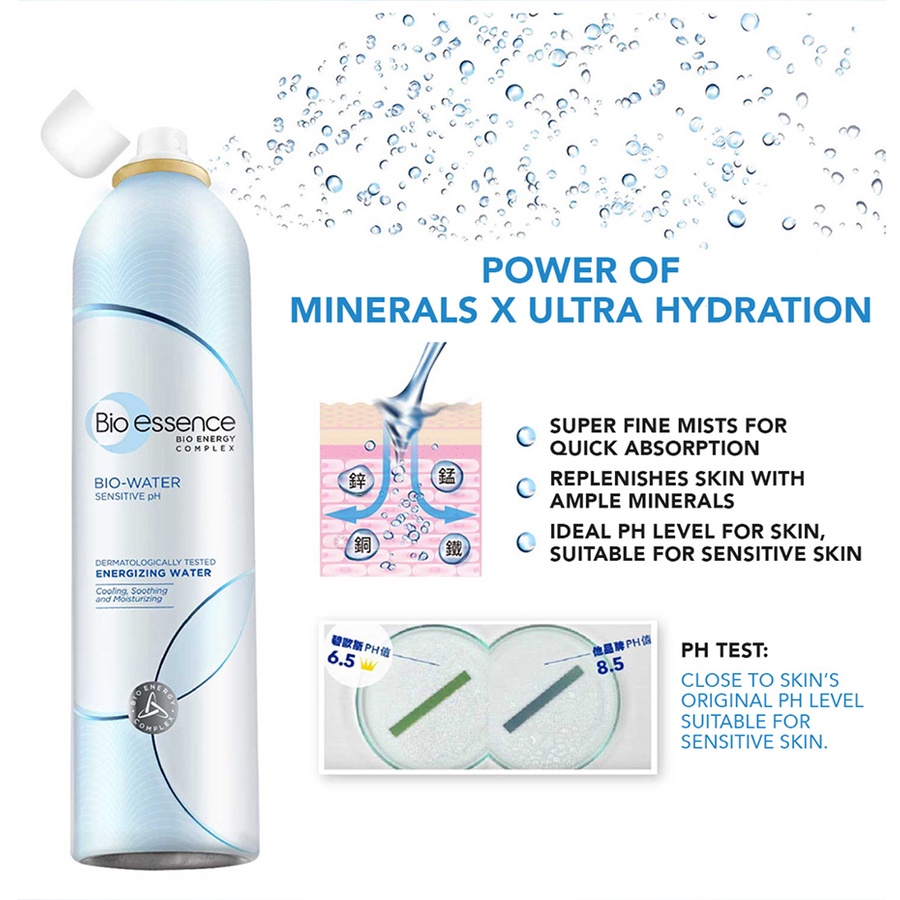300ML BIO-ESSENCE Bio-Water Energizing Water | Shopee Philippines