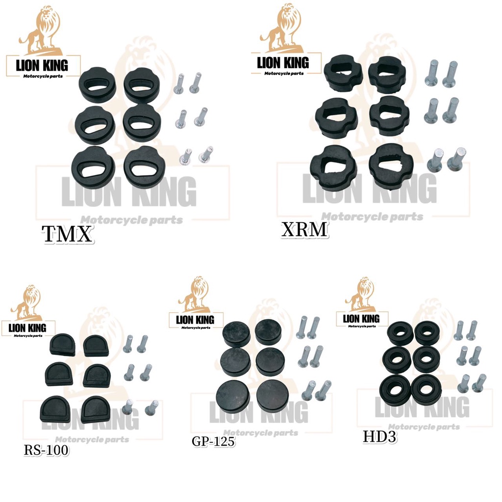 MOTORCYCLE CLUTCH DAMPER FOR XRM TMX RS-100 HD3 GP-125（6PCS） | Shopee ...