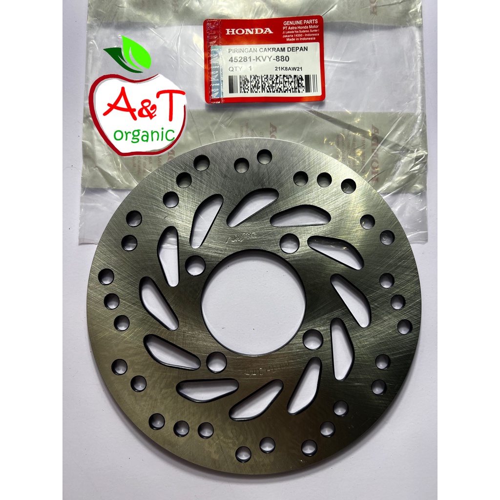 KVY High Quality DISK ROTOR DISC PLATE Honda Beat fi v1 v2 carb Genio ...