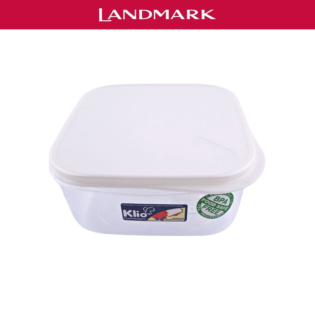 Klio Square Stack Food Keeper Medium 1L | Shopee Philippines