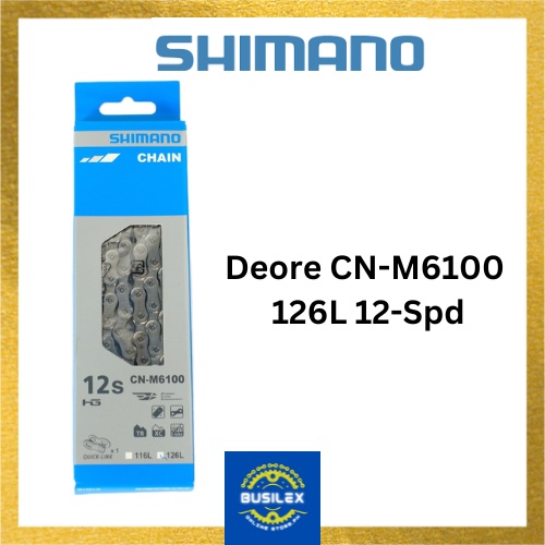 Shimano Deore m6100 Chain 12 speed 126Links | Shopee Philippines