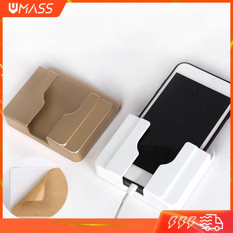 Home Mobile Wall Mount Stand Adhesive Durable Socket Phone Charging ...