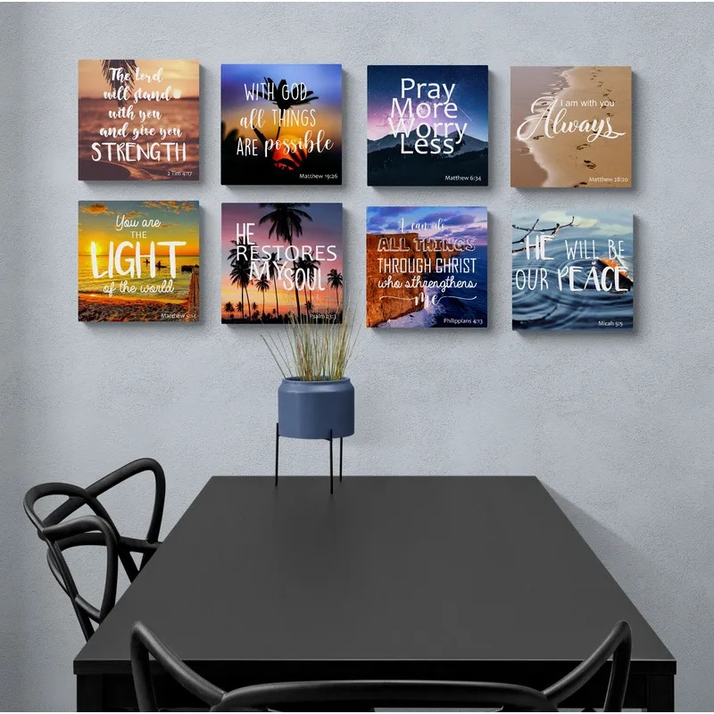 Customized Personalized Inspirational Quotes Tiles Wall Decoration/5MM ...