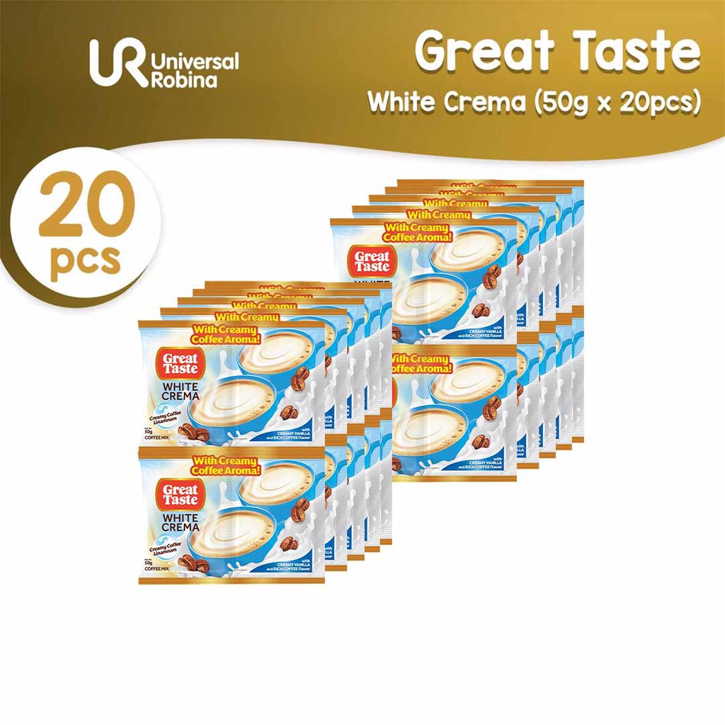 2 x Great Taste White Crema Twin Pack (50g x 10) | Shopee Philippines