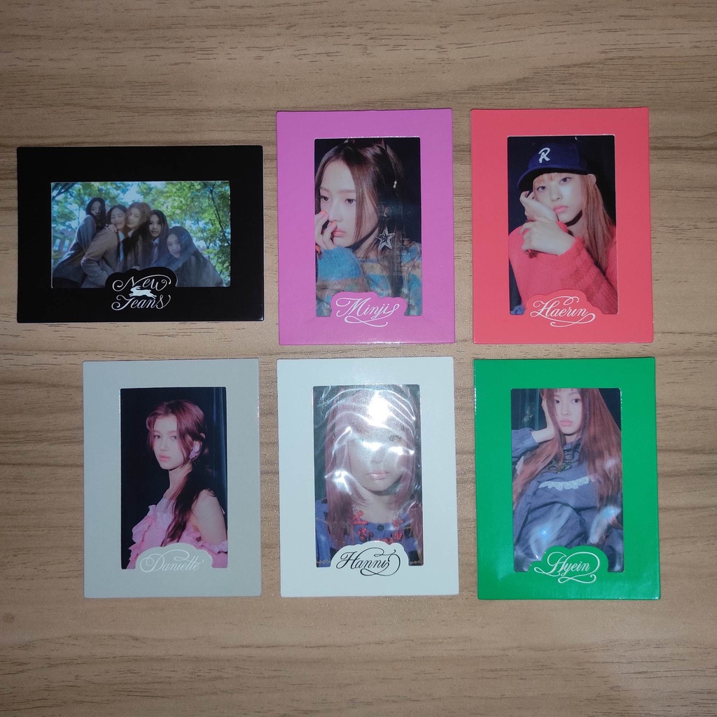 NewJeans Message Card Ver Weverse POB Photocard & Frame | Shopee ...
