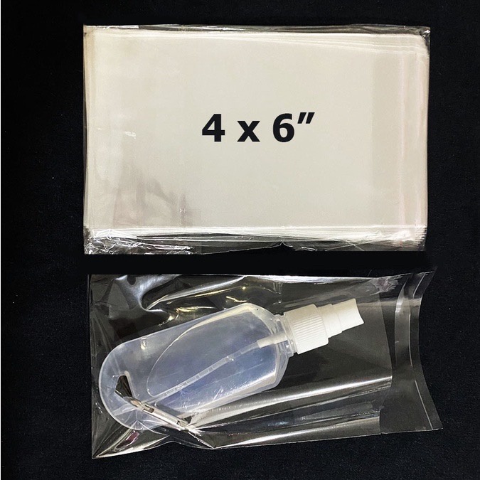 100pcs OPP with Adhesive Clear Plastic Poly Bag (Packaging for Mask ...