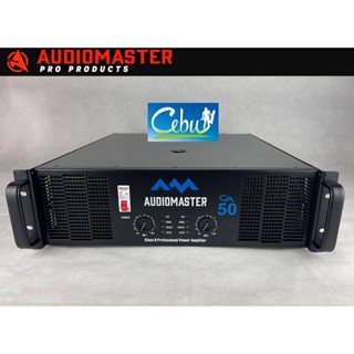 Audiomaster CA50 Power amplifier Black Ca50 | Shopee Philippines