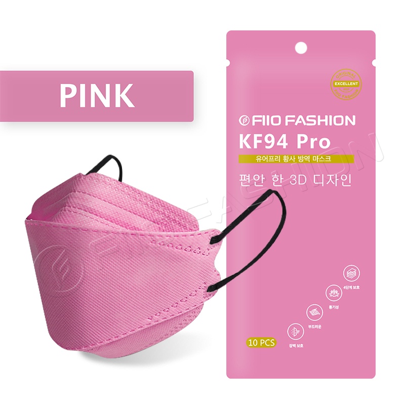 KF94 facemask 10PCS Original Korean Style 4Layer Protection Filter ...