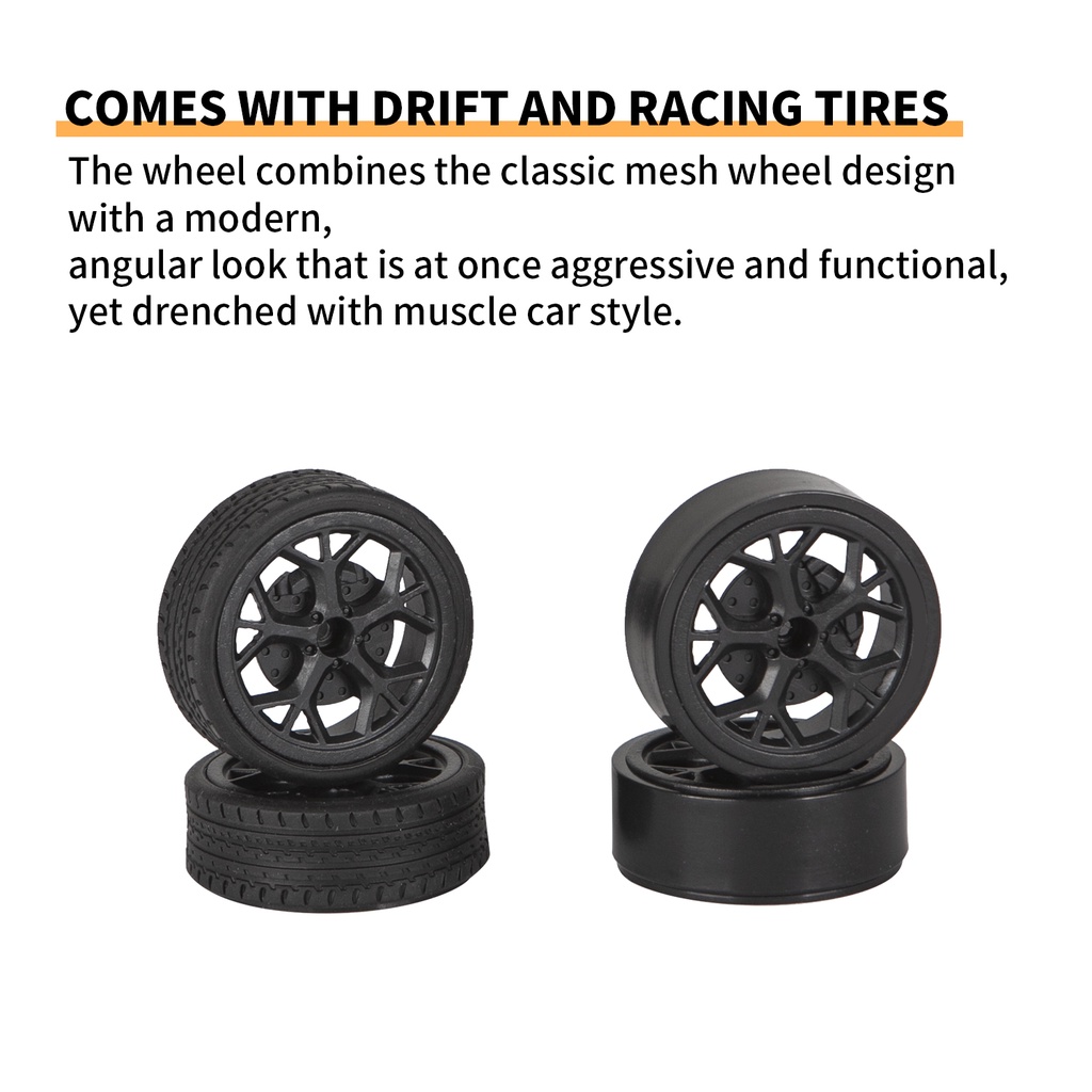 RC Drift Cars Accessories Drifting Wheel Tire Racing Car Tires only for ...