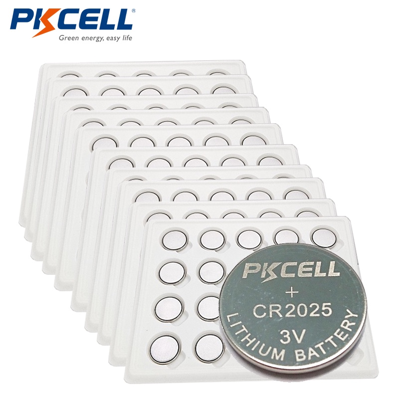 200Pcs Battery CR 2025 3V CR2025 Lithium Bateria 2025 ECR2025 DL2025 ...