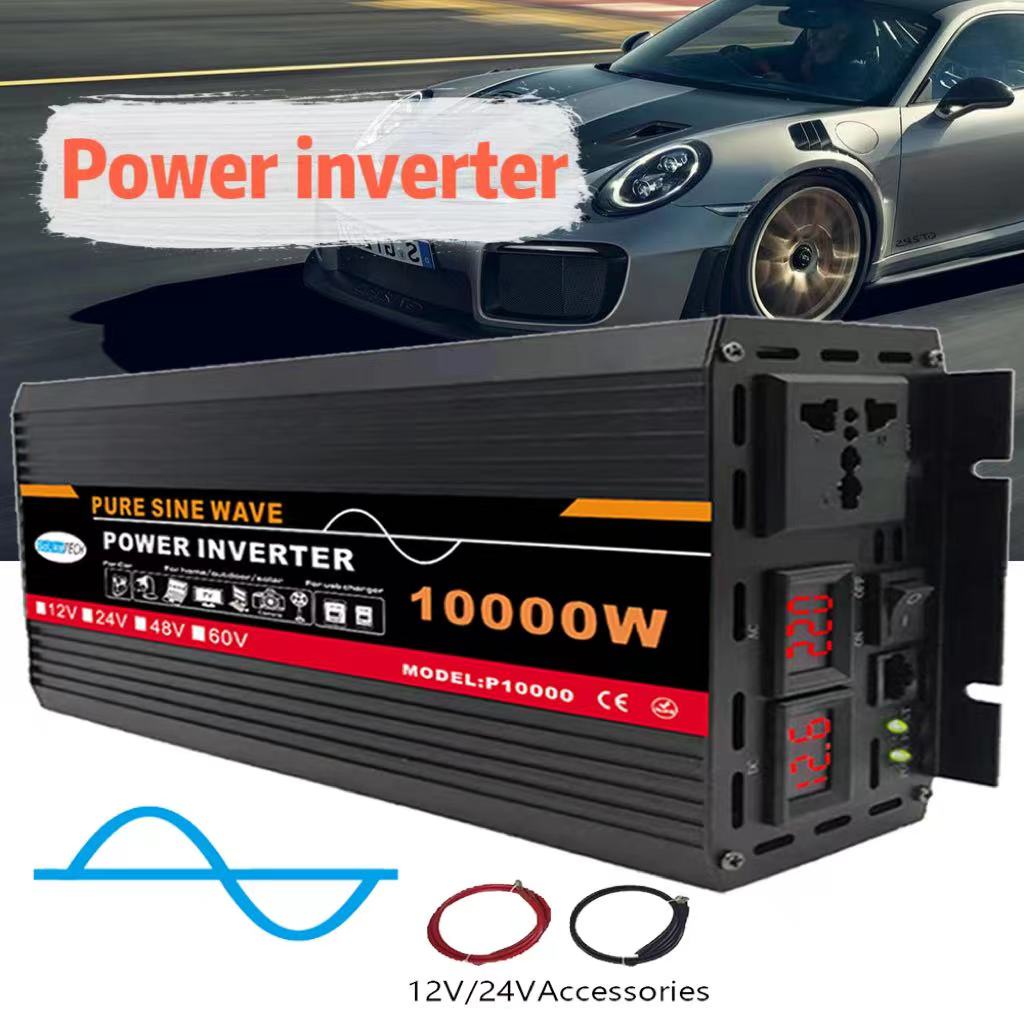 10000w Pure sine wave inverter powerful inverter Supply Inverter 12V DC ...