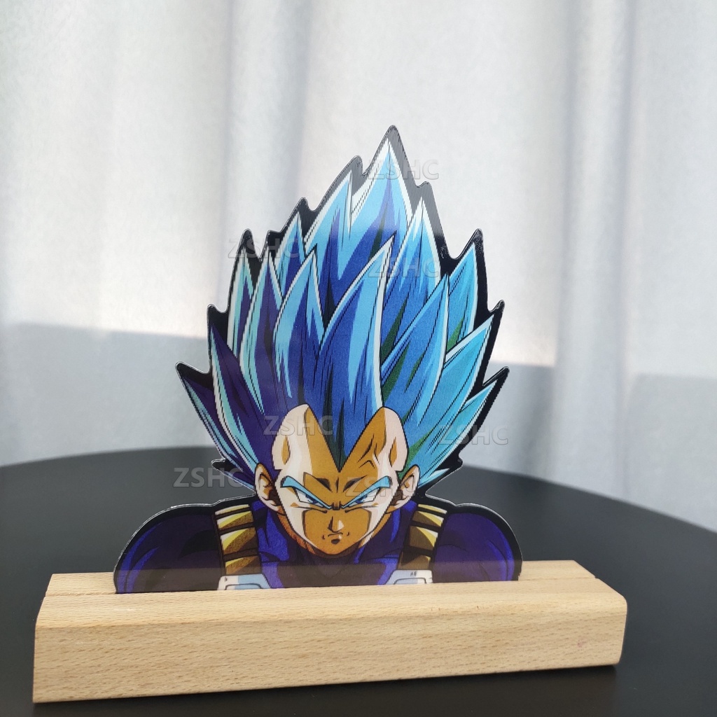 Dragon Ball 3D Motion Sticker Vegeta IV Car Sticker Anime Waterproof ...