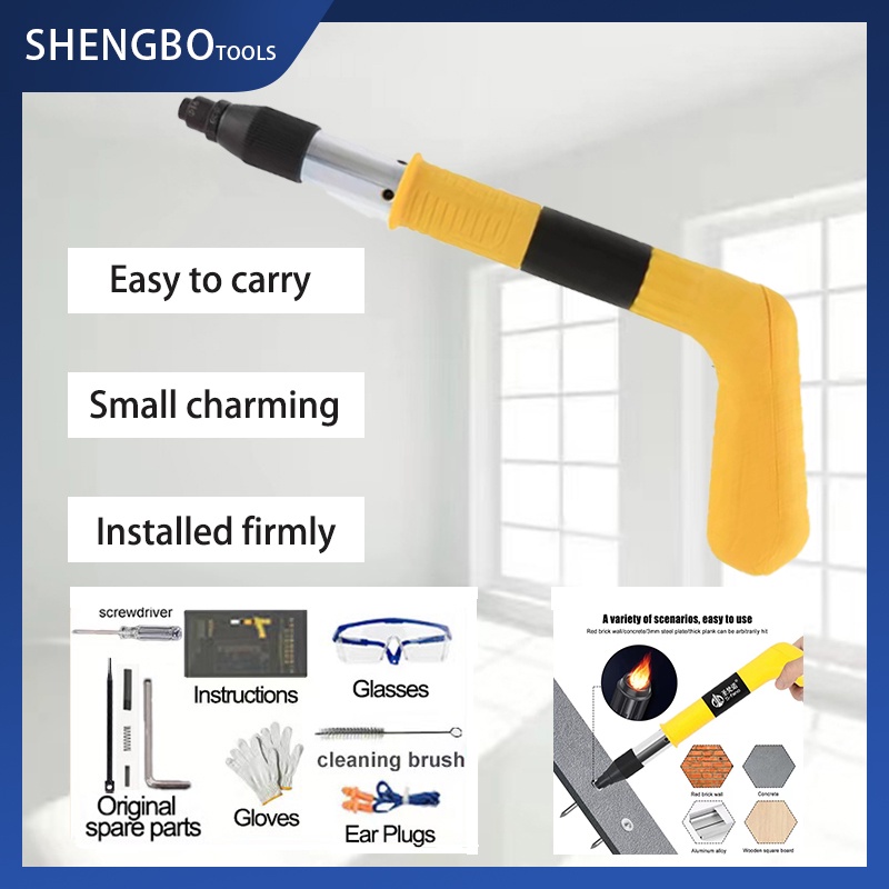 Nail Gun Rivet Tool ceiling artifact Brick wall Anchor Wire Slotting ...