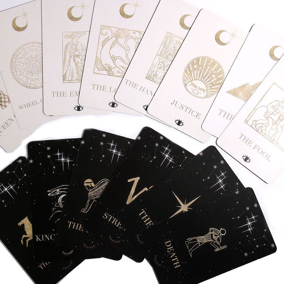 Luna Soleil Tarot Deck Moon Sun Tarot Board Game Cards | Shopee Philippines
