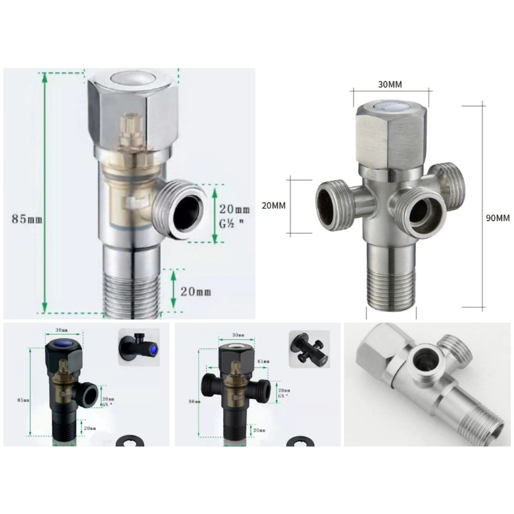 Shop 2 way angle valve for Sale on Shopee Philippines