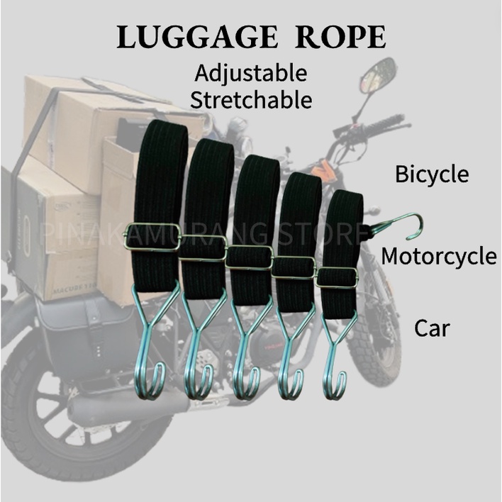 Bicycle Luggage Elastic Rope Motorcycle Bike Luggage Straps Rope ...