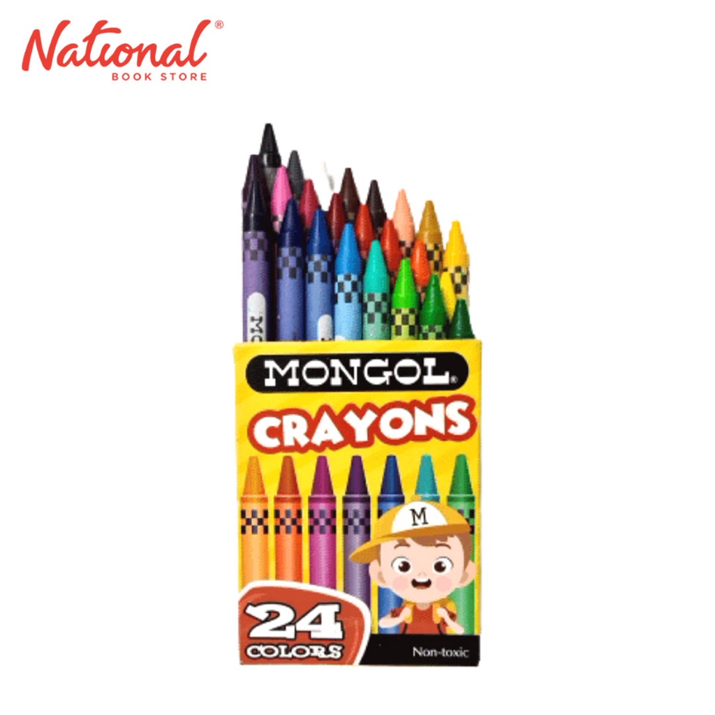 Mongol Classic Crayon 04020966 24 Colors - School Supplies - Arts ...