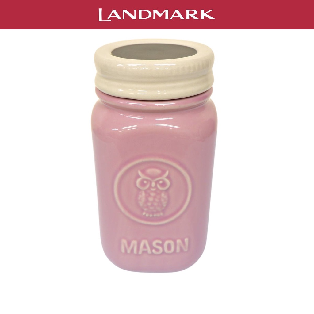 Landmark Ceramic Mason Storage Jar Large With Black Board | Shopee ...