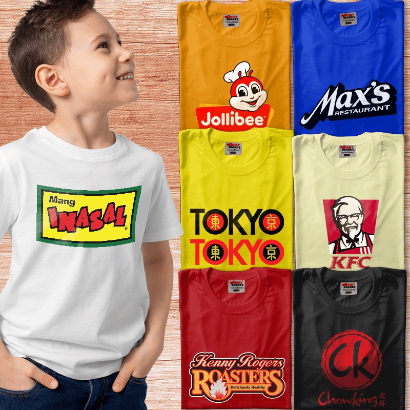 Shirt planet Pinoy Fast food graphic tees inspired by Mcdo, Jollibee ...