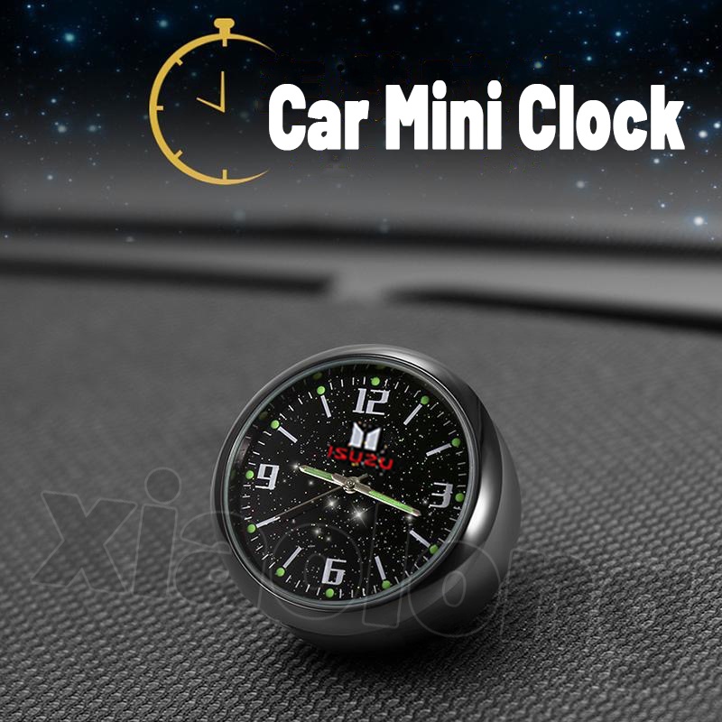 sale cod for Isuzu High Quality Car Mini Quartz Clock / Premium Fashion ...