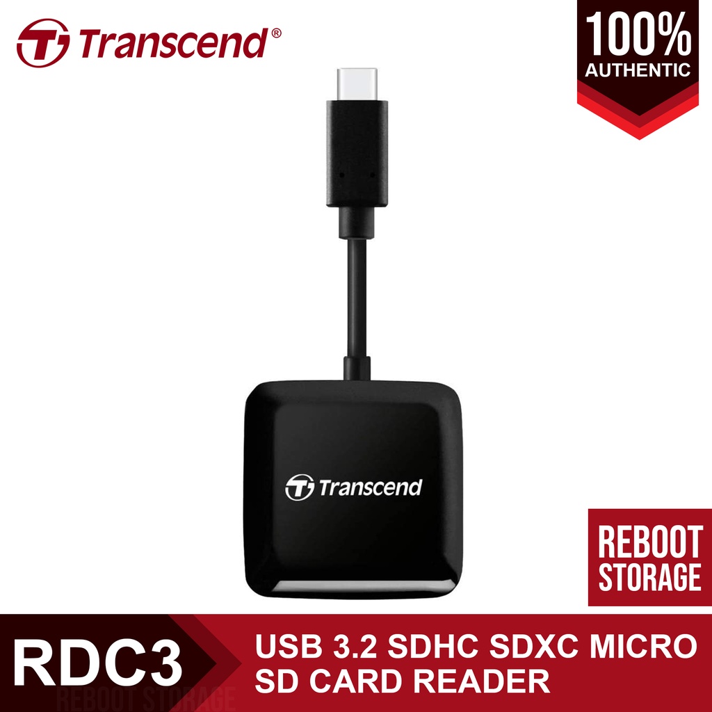 Transcend 3.2 Gen 1 USB Type C RDC3 USB SDHC SDXC Multifunctional micro ...
