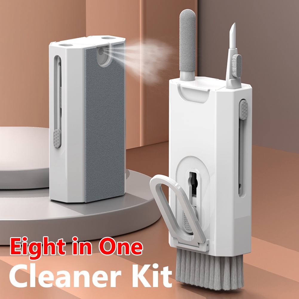 8-in-1 Computer Keyboard Cleaner Brush Kit Cleaning Tool Keycap Puller ...