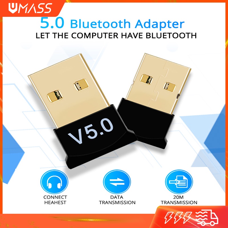USB Bluetooth Adapter BT 5.0 USB Wireless Receptor Bluetooth Speaker ...