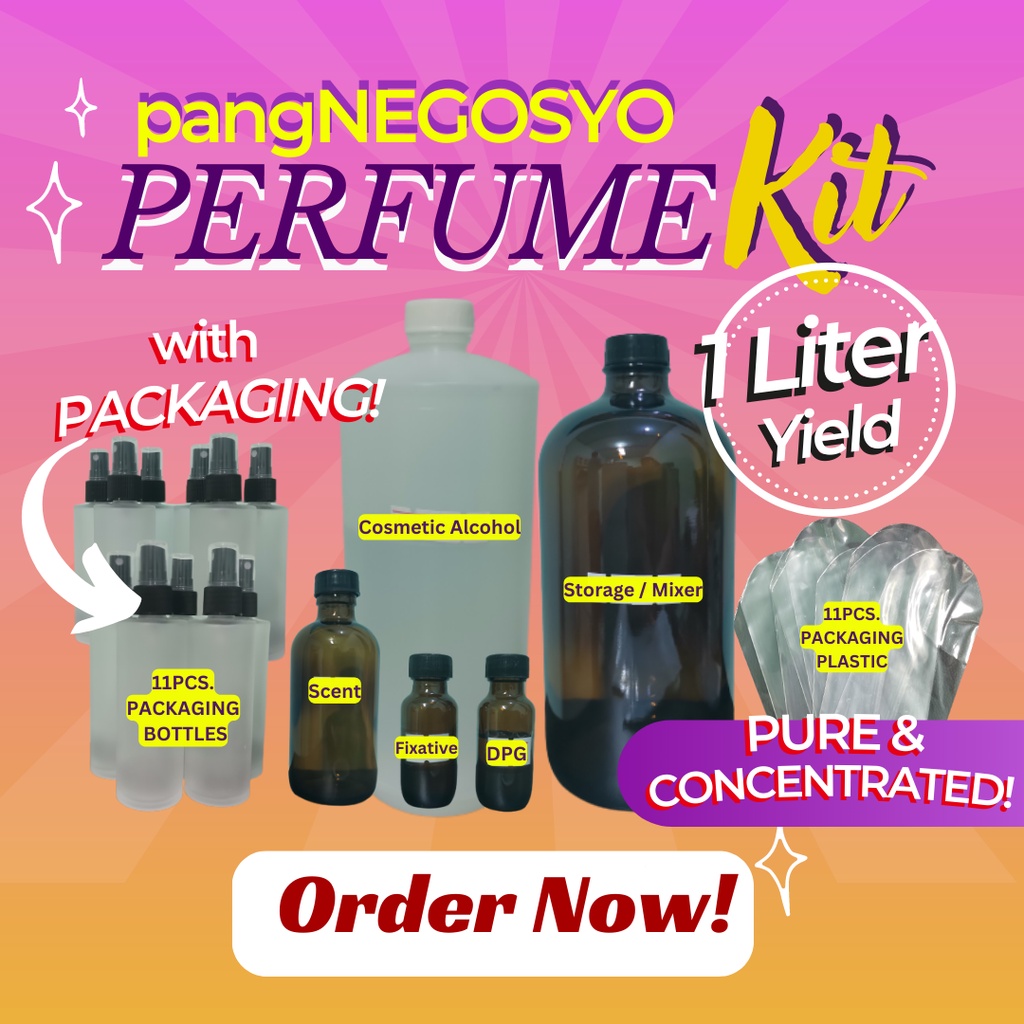 EXTREME BLOOMS DIY Perfume Kits For Men and Women 1000ML Yield | Shopee Philippines